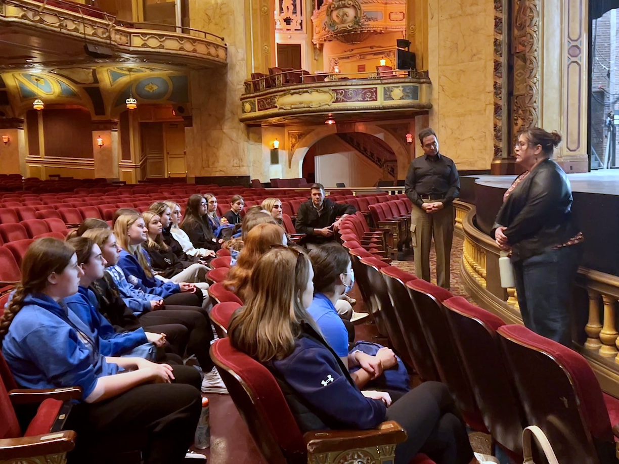 Shea's Buffalo Theatre welcomes visit from Mount St. Mary Academy students
